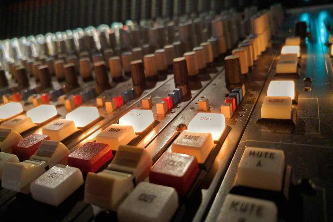 Studio, opnames bij Rewind Music Studio in Amsterdam Noord