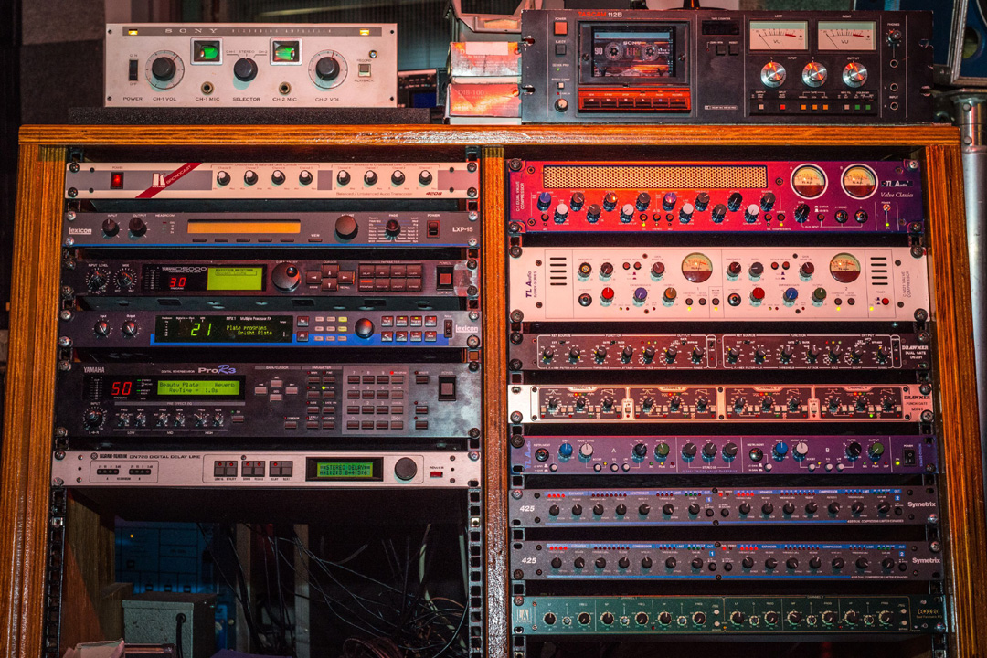 Studio, opnames bij Rewind Music Studio in Amsterdam Noord